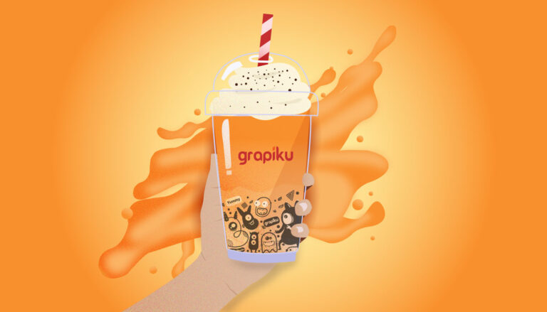 Desain Logo Keren Untuk Brand Minuman | Grapiku